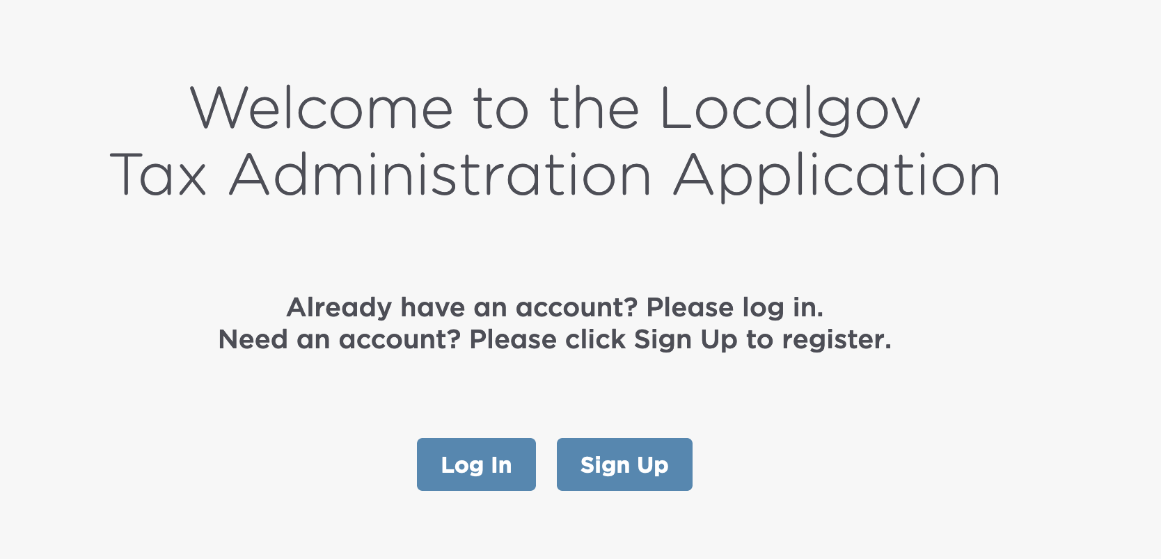 Localgov Frequently Asked Questions | Tax & Fee Filers